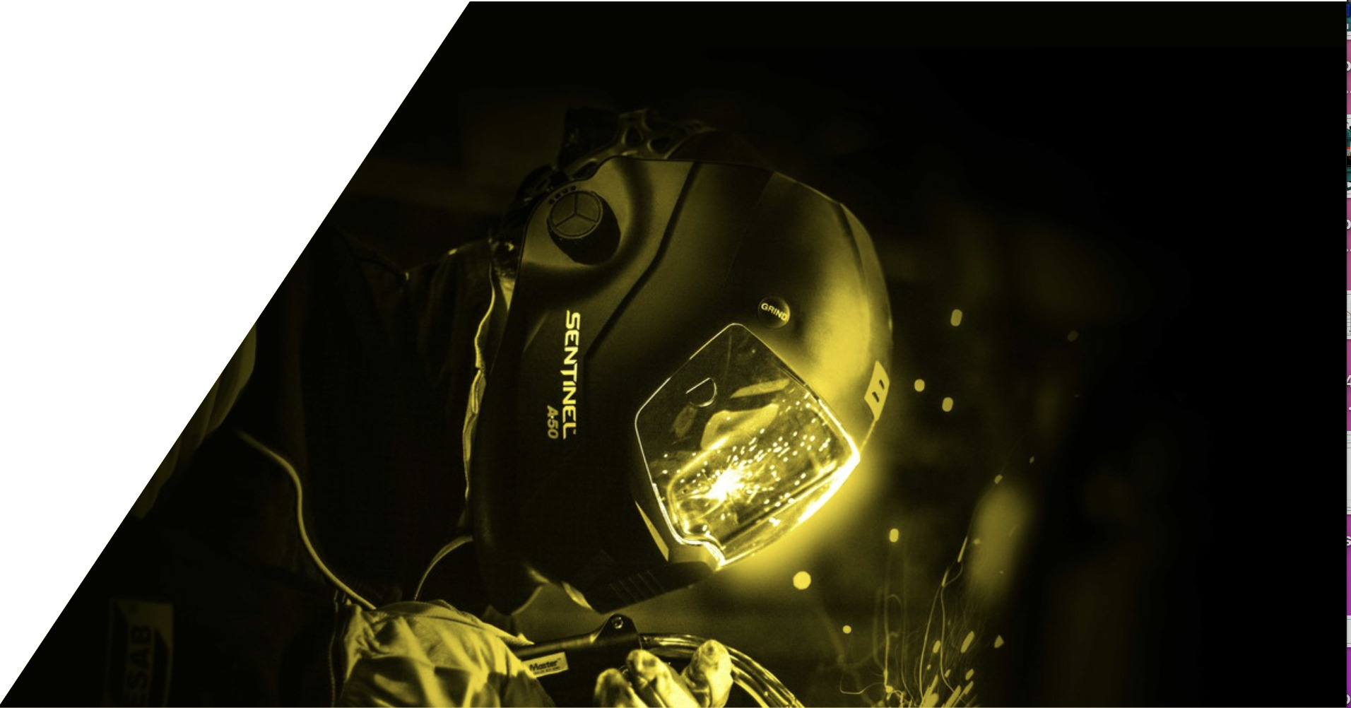 Casque de soudage Sentinel A50 - Technoquip Tunisie